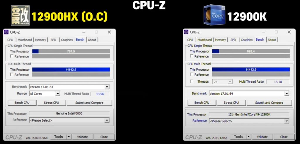 Core i9 12900HX ES и Core i5 12600HX ES - процессоры мутанты для сокета ...